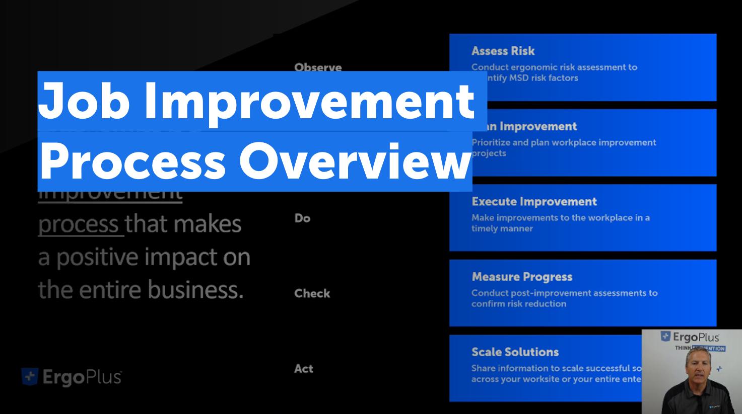 Video: A Best Practice Approach to the Ergonomics Improvement Process ...